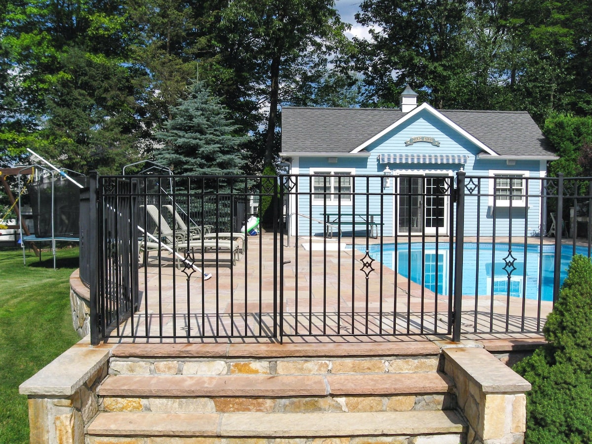 15 Pool Fence Ideas to Make Your Backyard a Great Escape - Garon Fence