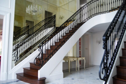 12 Modern Iron Stair Railing Design Ideas - Garon Fence